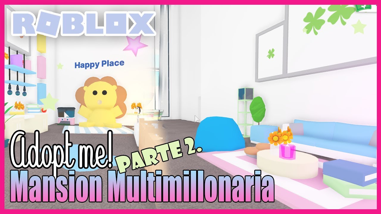 MANSION MULTIMILLONARIA (PARTE. 2) | ADOPT ME ROBLOX | SPEED BUILD ...