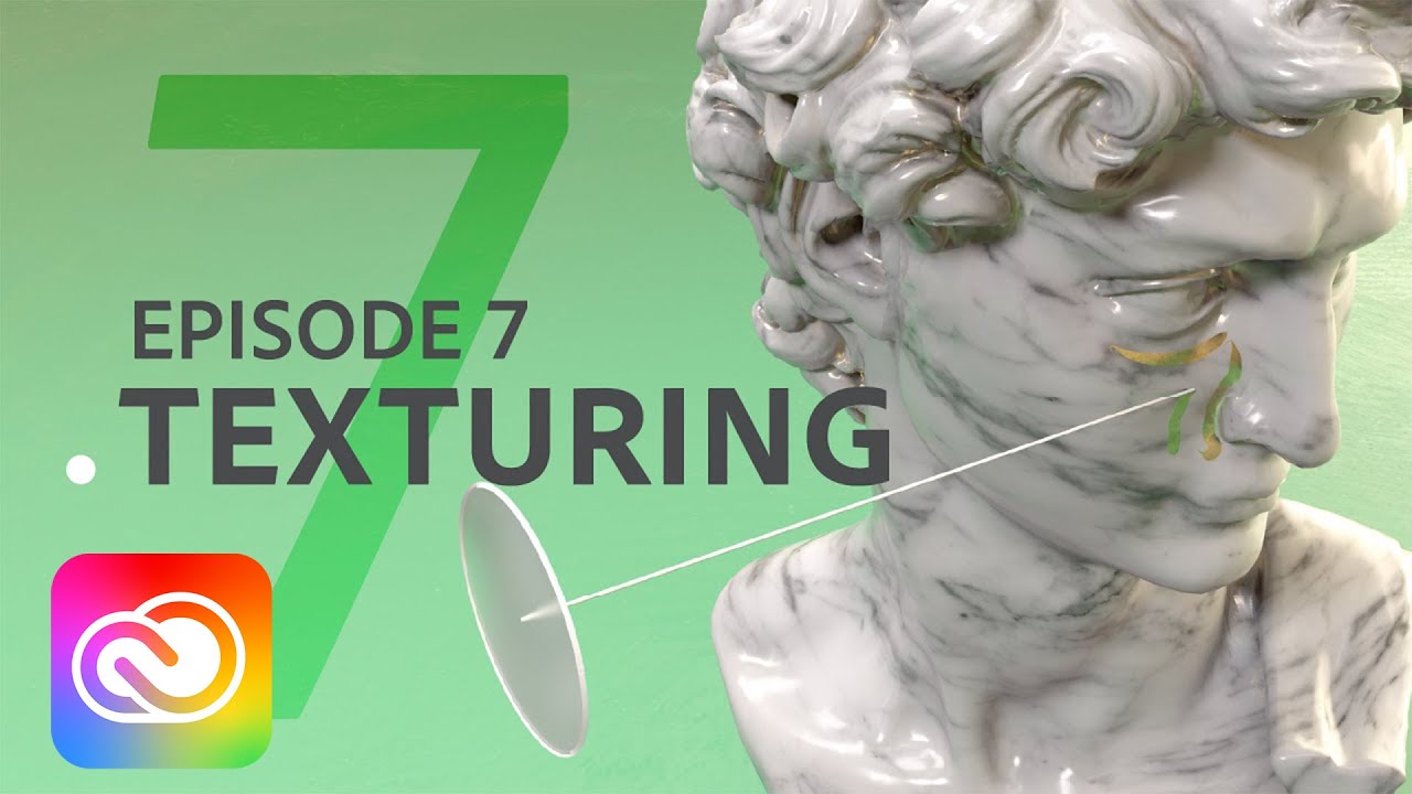 Adobe Start 3D - Texturing | Adobe Creative Cloud - YouTube