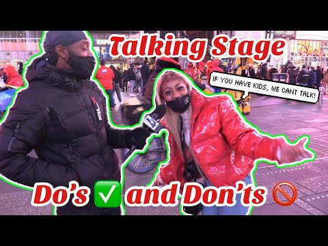 Talking Stage : Do's & Don'ts in NYC | The Kick- Back