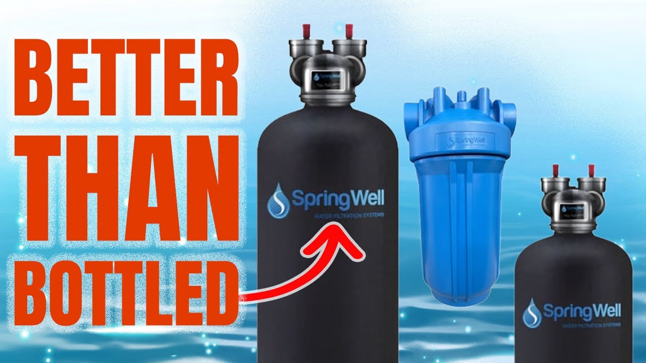 SpringWell CSF1 Water Filtration System - YouTube
