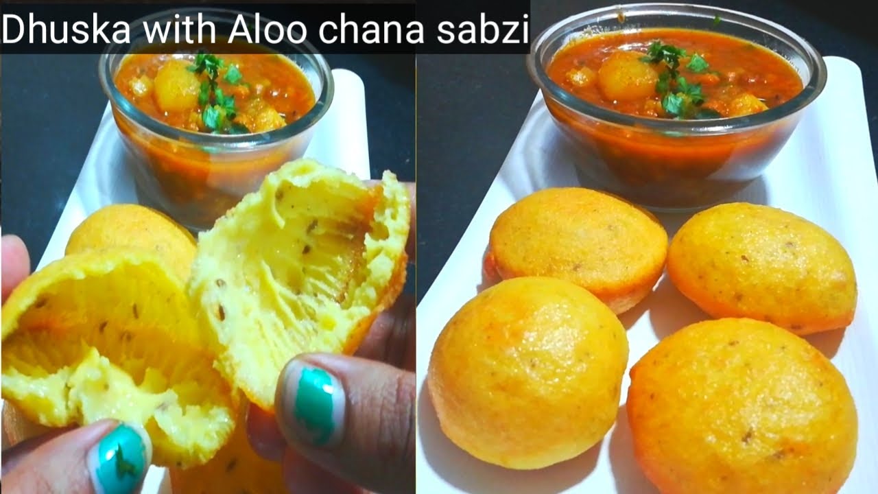 झारखण्ड की फेमस धुस्का रेसिपी | Dhuska Recipe | Dhuska with Aloo Chana ...