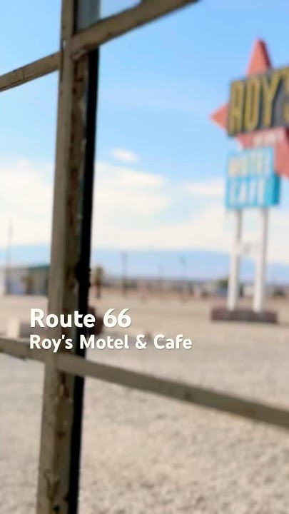ROUTE 66 Roy's Motel & Cafe #ロサンゼルス旅行 #ロードトリップ #廃墟 #マイトリップアドベンチャー - YouTube