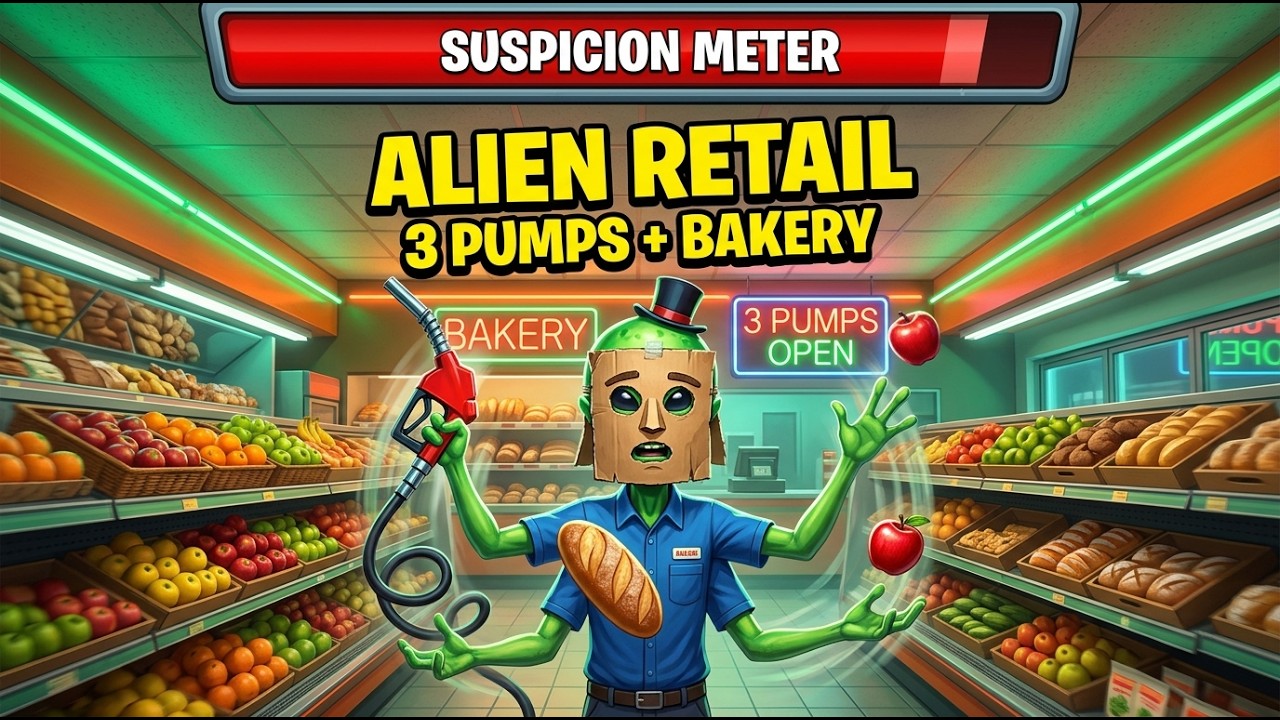 ALIEN RETAIL IS CHAOS! 👽🎩 - YouTube