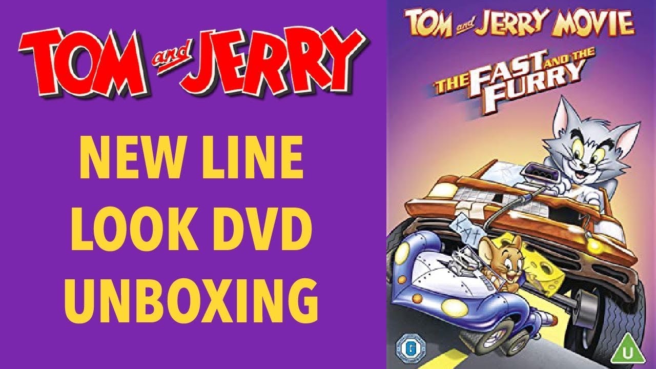 TOM AND JERRY: The Fast and the Furry (new line look) DVD unboxing ...