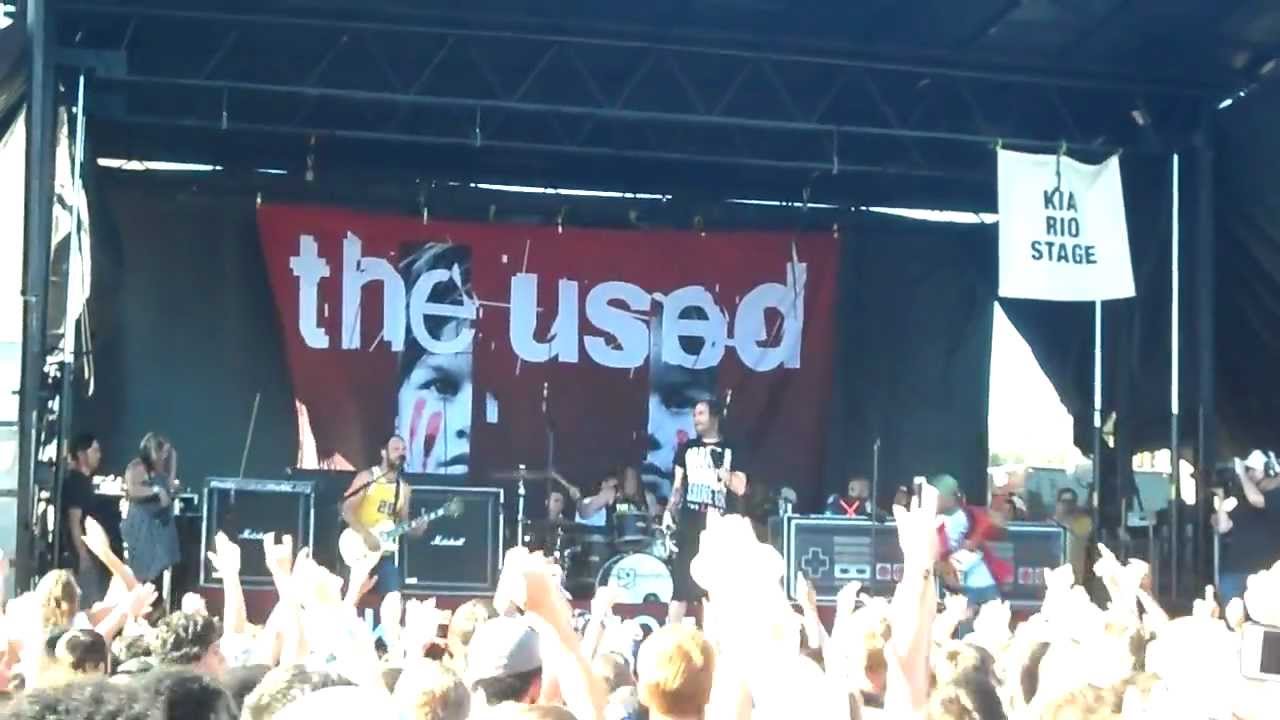 The Used - The Taste Of Ink live - YouTube