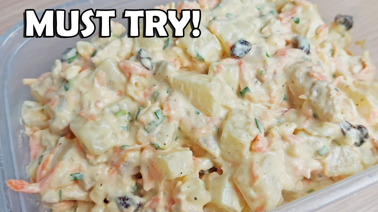 POTATO RECIPE YOU MUST TRY! | POTATO SALAD| HUNGRY MOM COOKING - YouTube