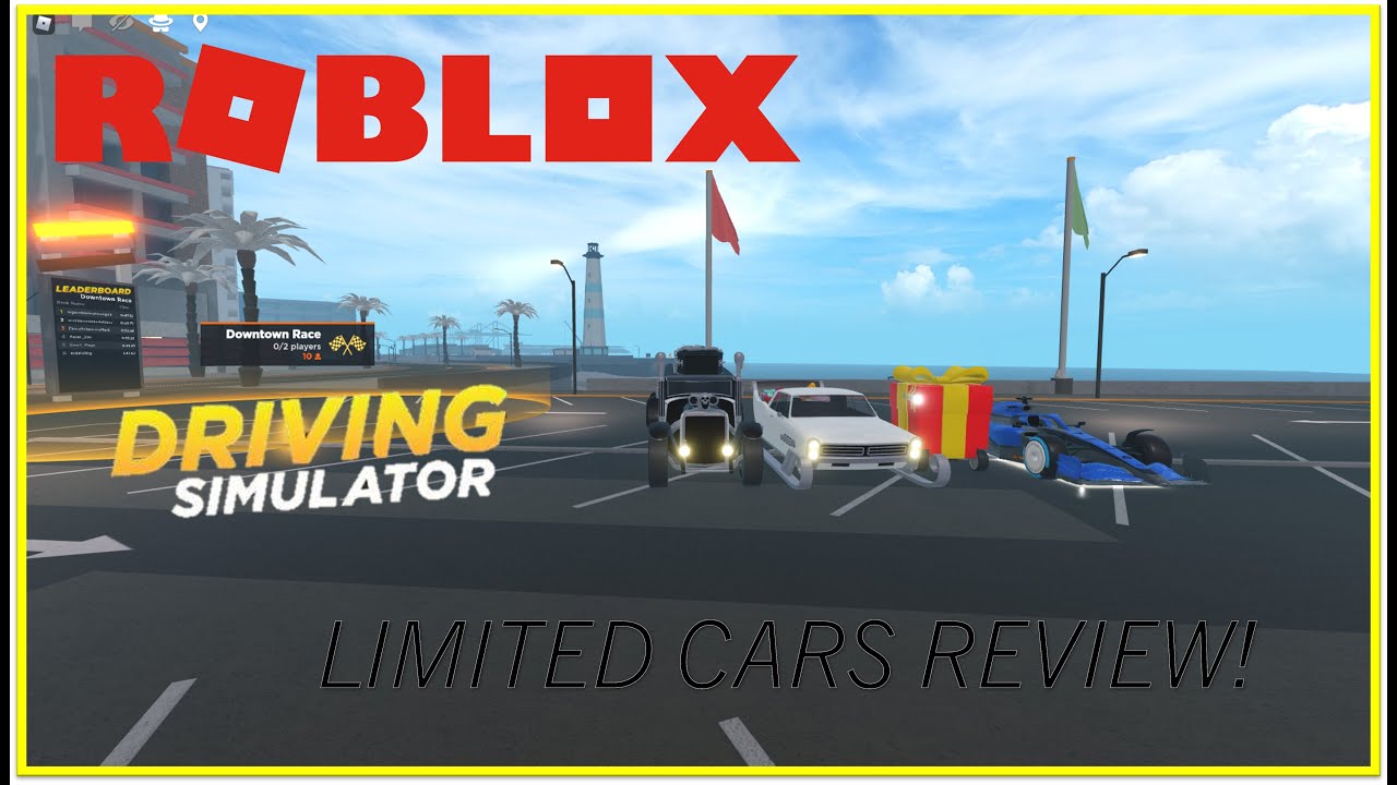 Roblox Driving Simulator Limited Cars Review - YouTube