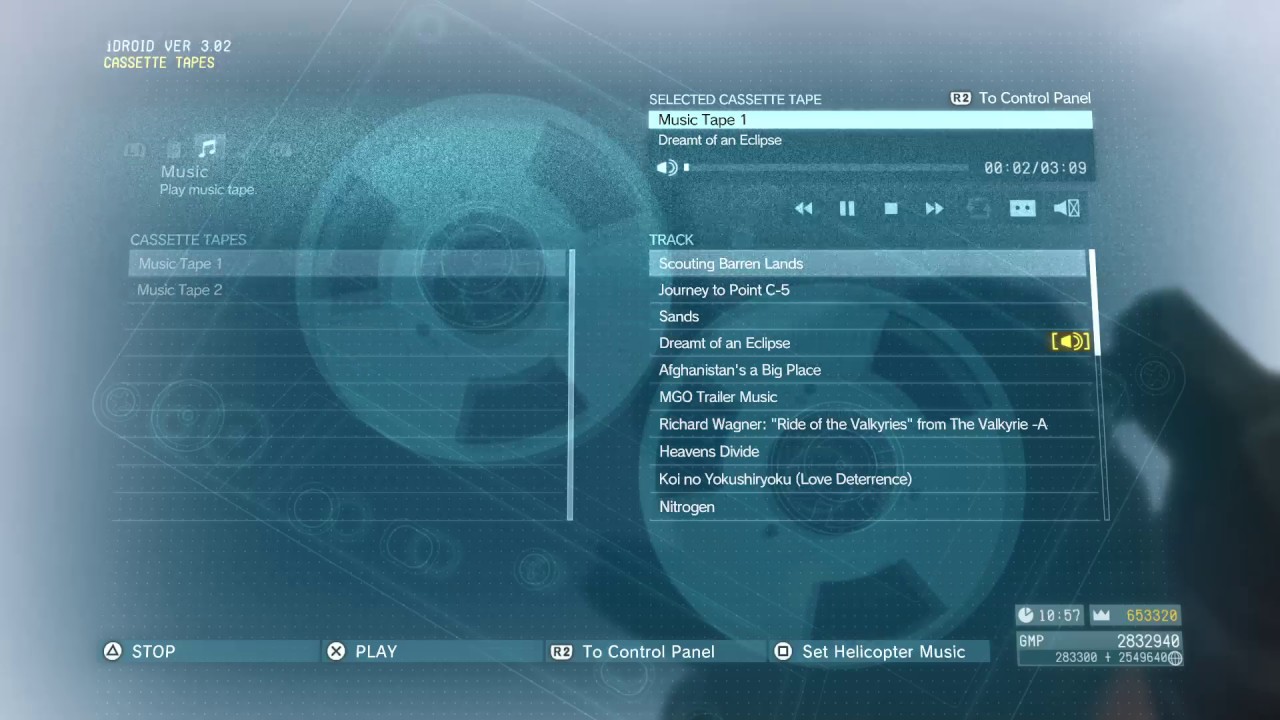 Metal Gear Solid V: The Phantom Pain - Music Tape 1, Side A - YouTube