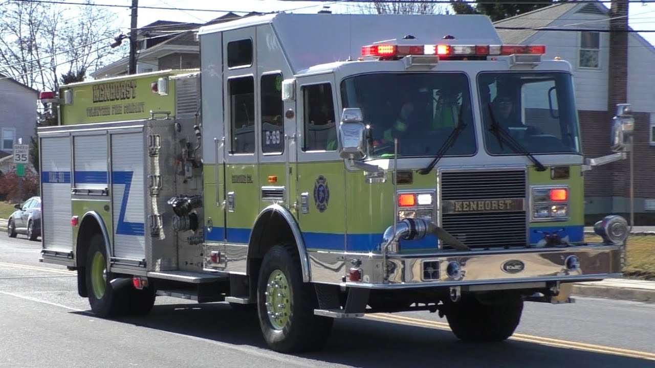 Kenhorst Fire Company Engine 69 Responding 2/22/20 - YouTube