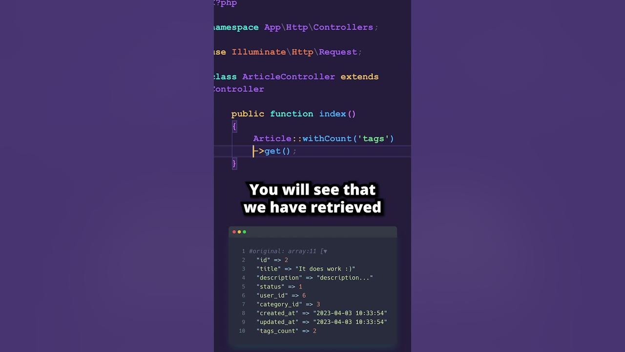 How To Optimize Data Retrieval In Laravel With Withcount Laravel