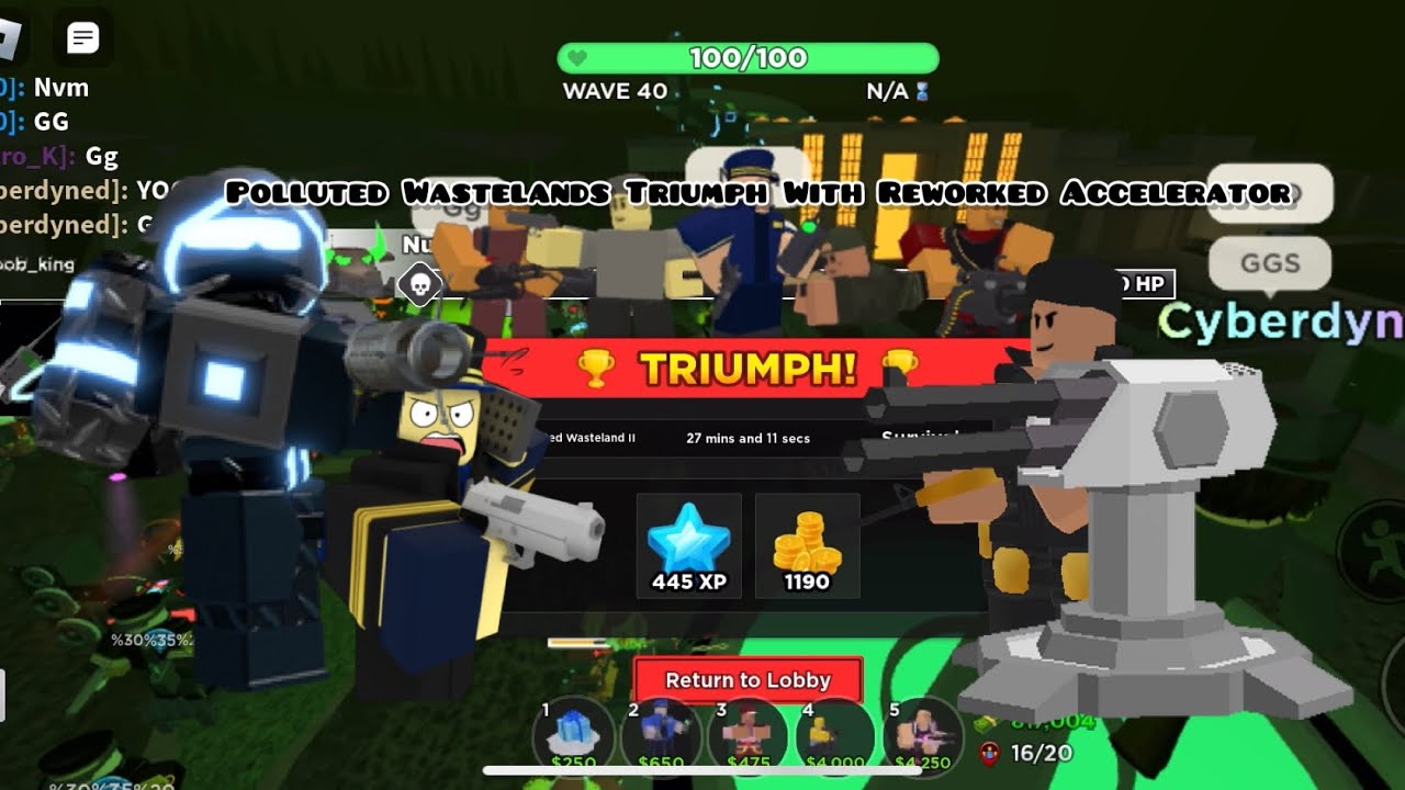 TDS Polluted Wasteland Triumph With Reworked Accelerator! - YouTube