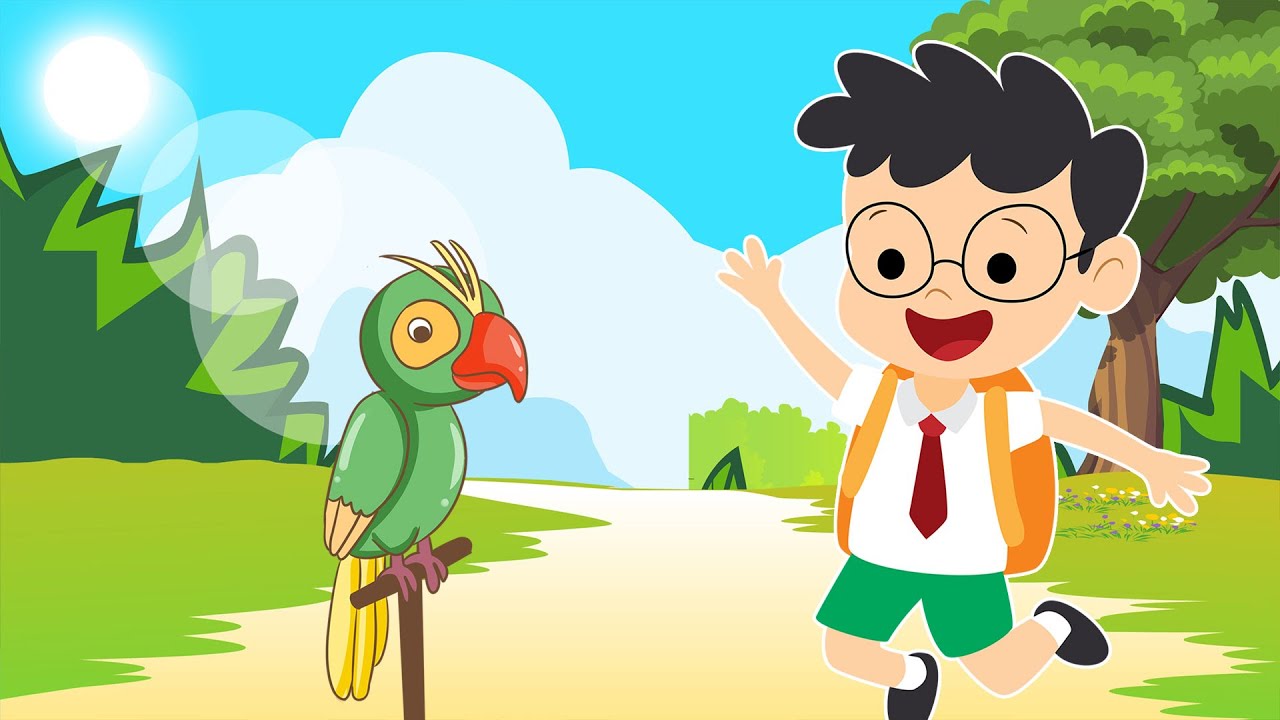 Mithu Mera Tota Hai | मिठ्ठू मेरा तोता है | Hindi Nursery Rhymes - YouTube