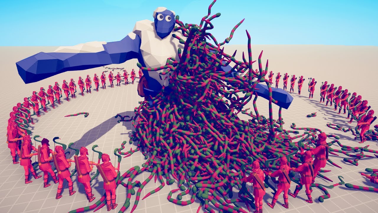 100x SNAKE ARCHERS vs EVERY UNIT - Totally Accurate Battle Simulator ...