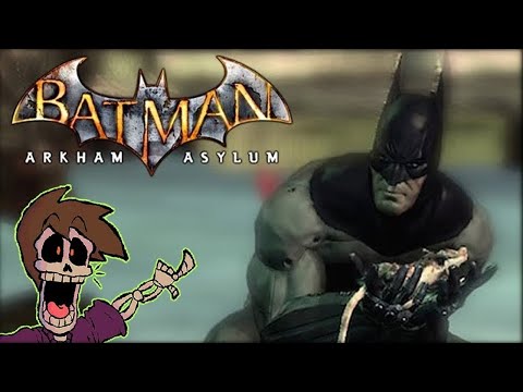 BATMAN ARKHAM ASYLUM - Batman Enjoying His Yummy Rat - YouTube