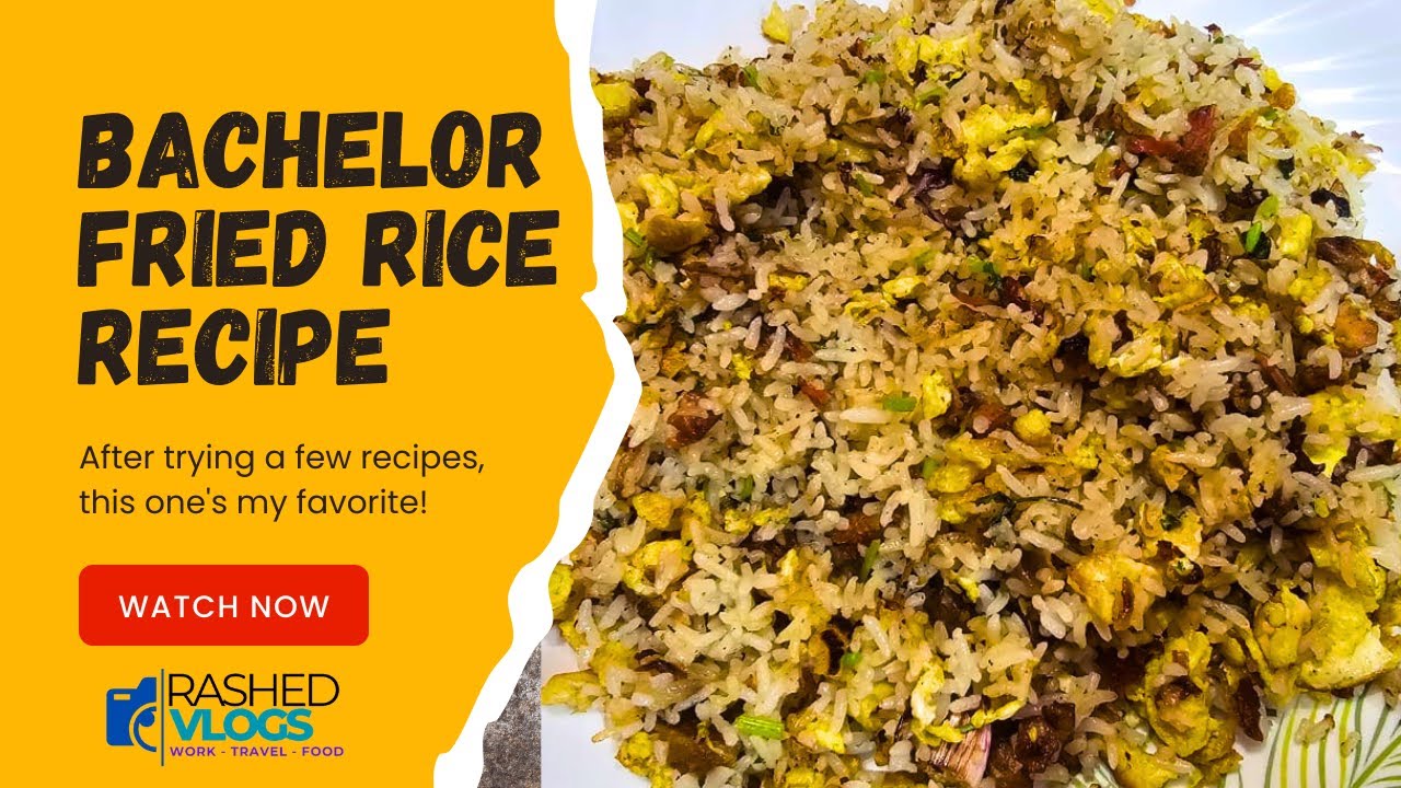 Quick and Easy Fried Rice Recipe for Bachelors | ব্যাচেলরদের জন্য সহজে ...
