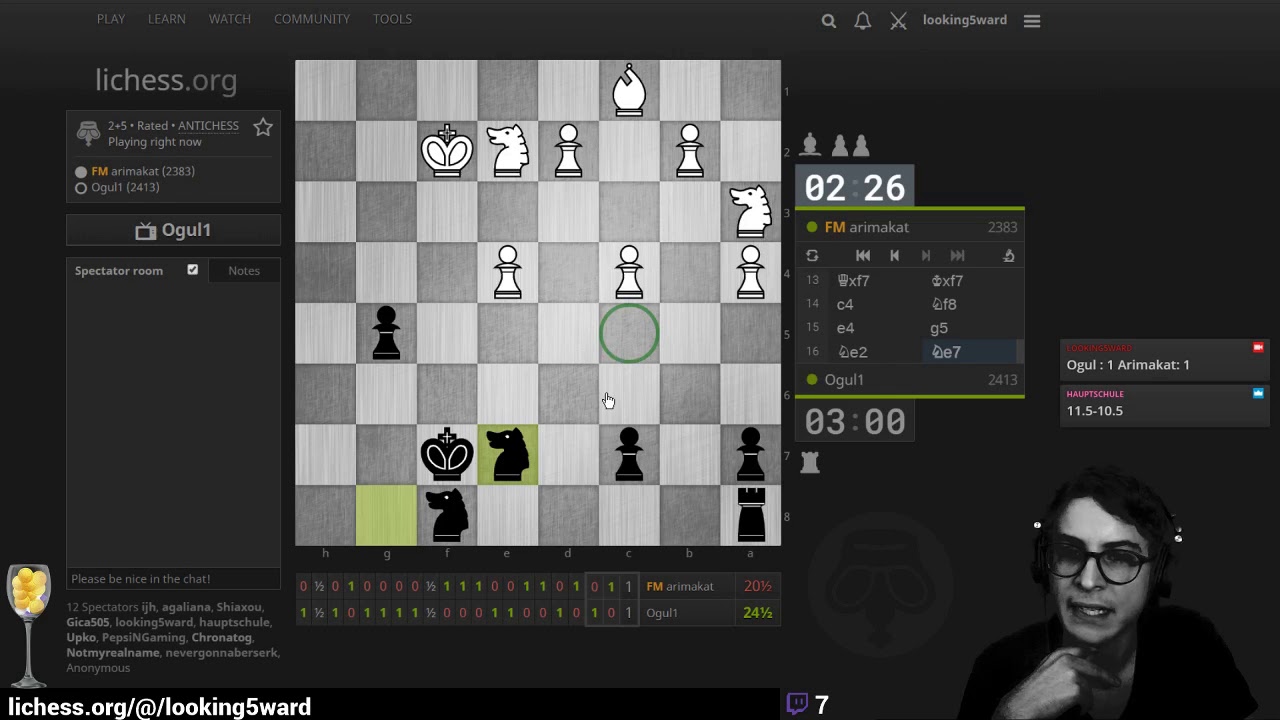 Lichess Antichess World Championship - ( Ogul1 vs. Arimakat ) - Game ...