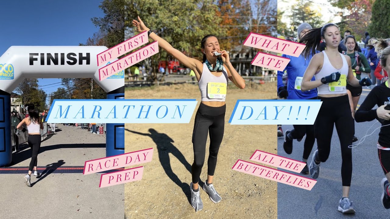 MARATHON DAY!!! My first marathon: Race day nerves, fueling strategy ...