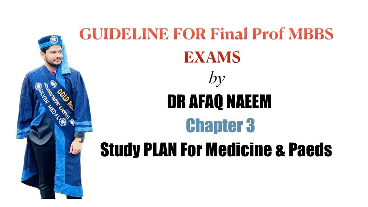 Guideline for Final Prof (C-Study Plan for Medicine & Paeds) - YouTube