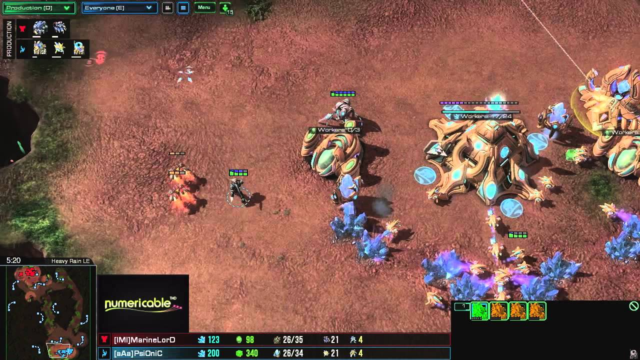 [S06E01] UnderDogs du 24/02/2014 - MarineLorD vs PsiOnic - Map 1 - YouTube