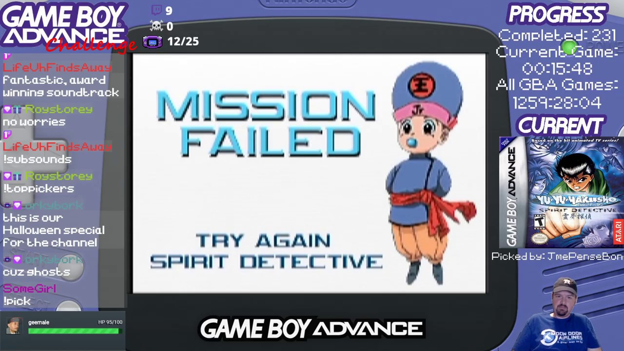 Yu Yu Hakusho - Ghost Files: Spirit Detective (GBA Challenge #223) (Let ...
