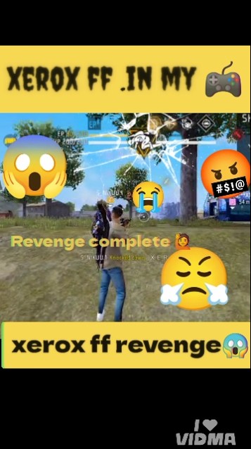 xerox FF 💥 revenge #in the game 🎮😱 king 👑#garenafreefire #trollface # ...