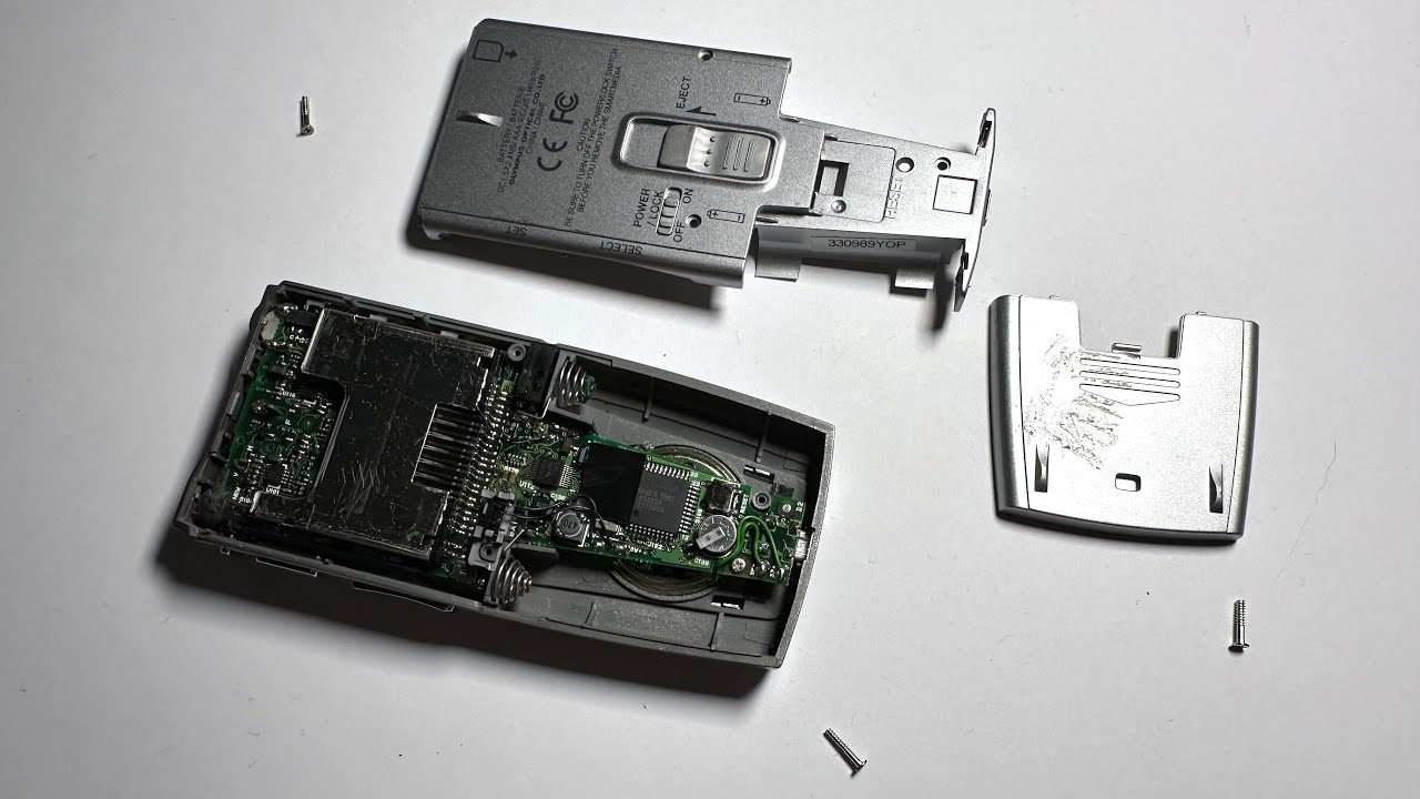 Olympus Digital voice recorder won't turn on repair - YouTube