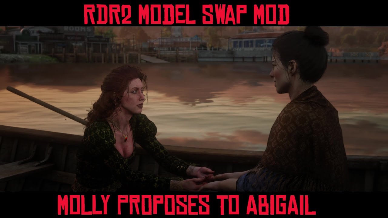 Molly Proposes To Abigail: Red Dead Redemption 2 Model Swap Modding Fun ...
