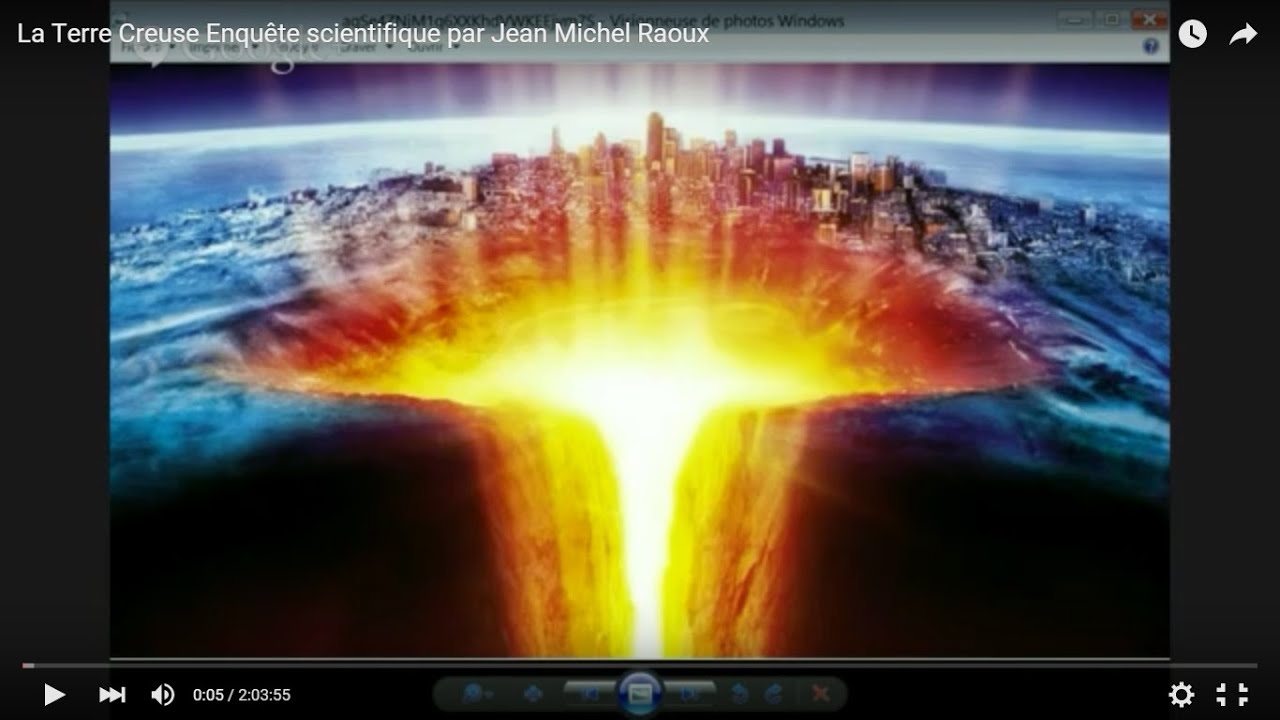 La Terre Creuse Enquête scientifique par Jean Michel Raoux - YouTube