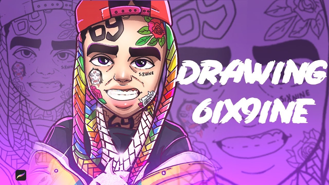 Drawing Tekashi69 - YouTube