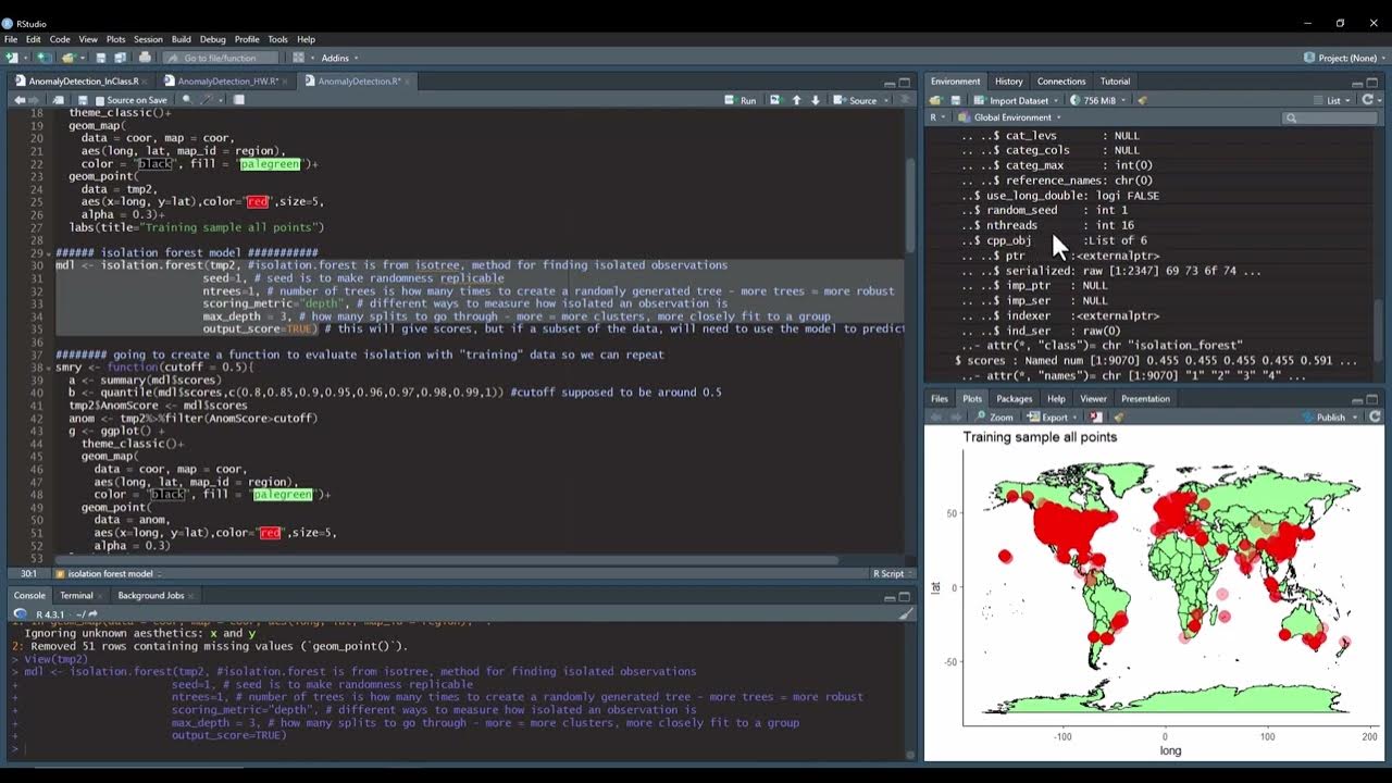 Anomaly detection - isolation forest - YouTube