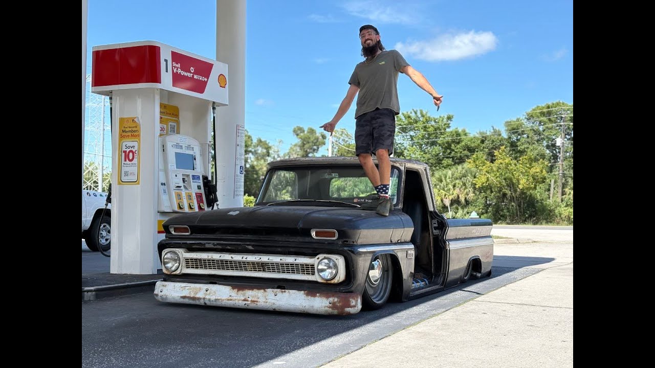 My bagged and body dropped c10 - YouTube
