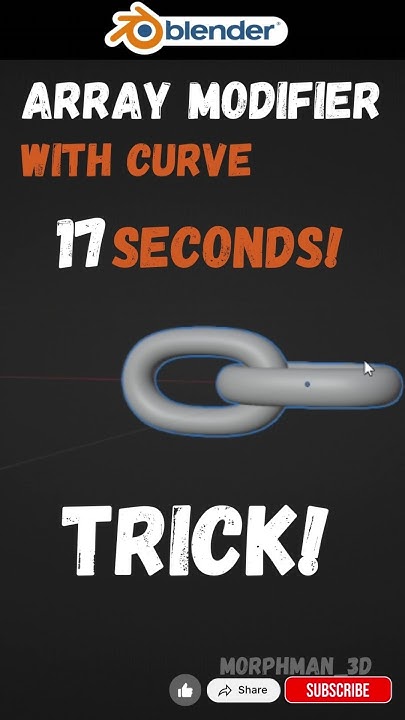 Arrays modifire in blender #shorts #blender3d #youtybeshorts #blender - YouTube