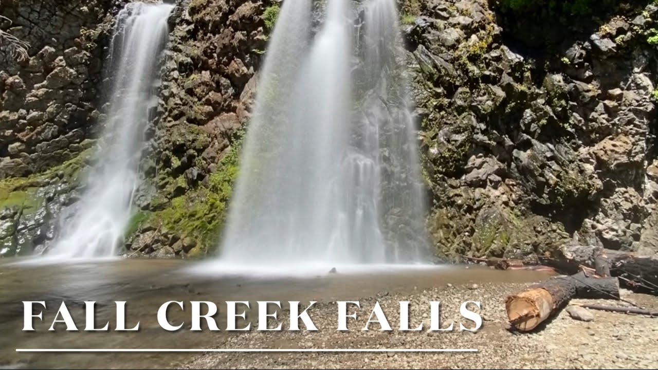 Hiking Fall Creek Falls after the Archie Creek Fire - YouTube