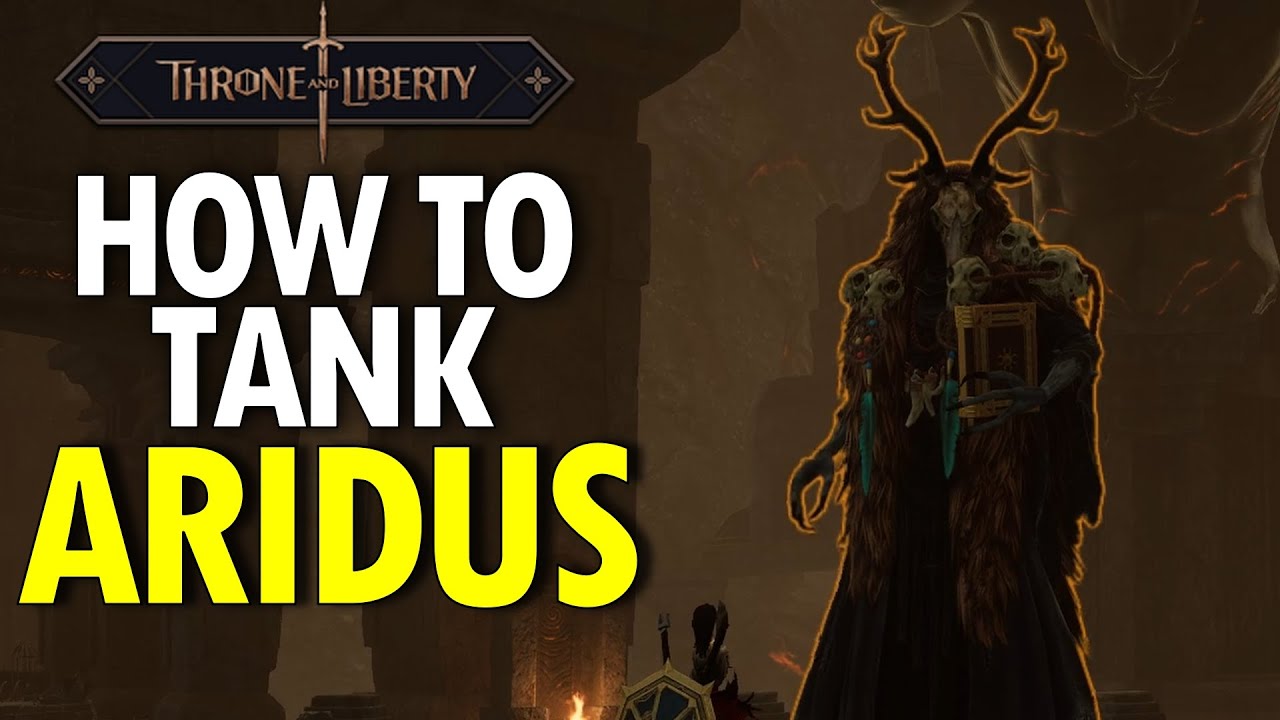 Throne and Liberty - ARIDUS BOSS GUIDE - TANK POV - YouTube