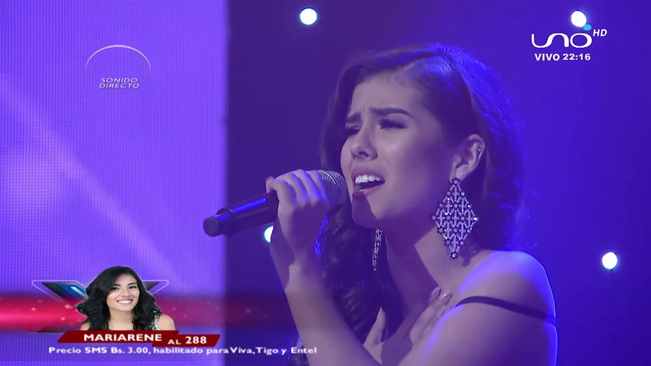 Maria Rene deslumbra en escenario | Semana final| Factor X Bolivia 2018 ...