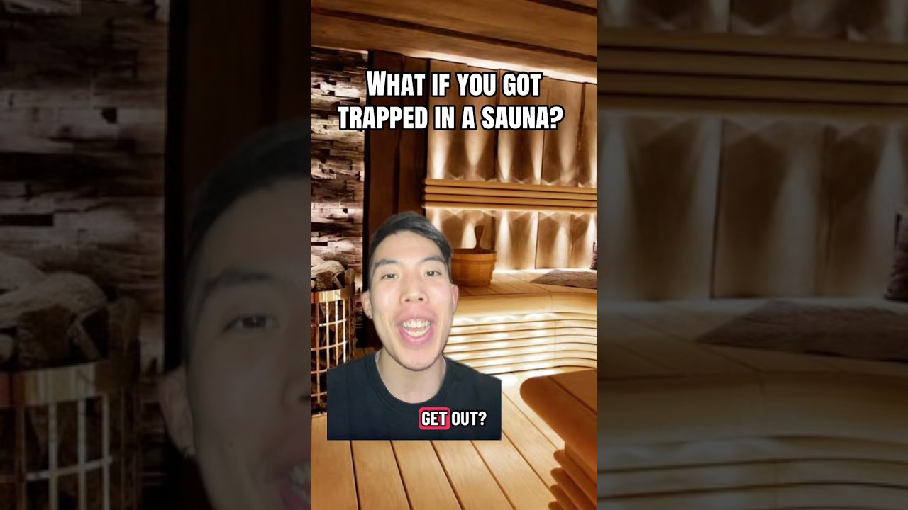 what actually happens to your body if you get trapped in a sauna? 😳 ...