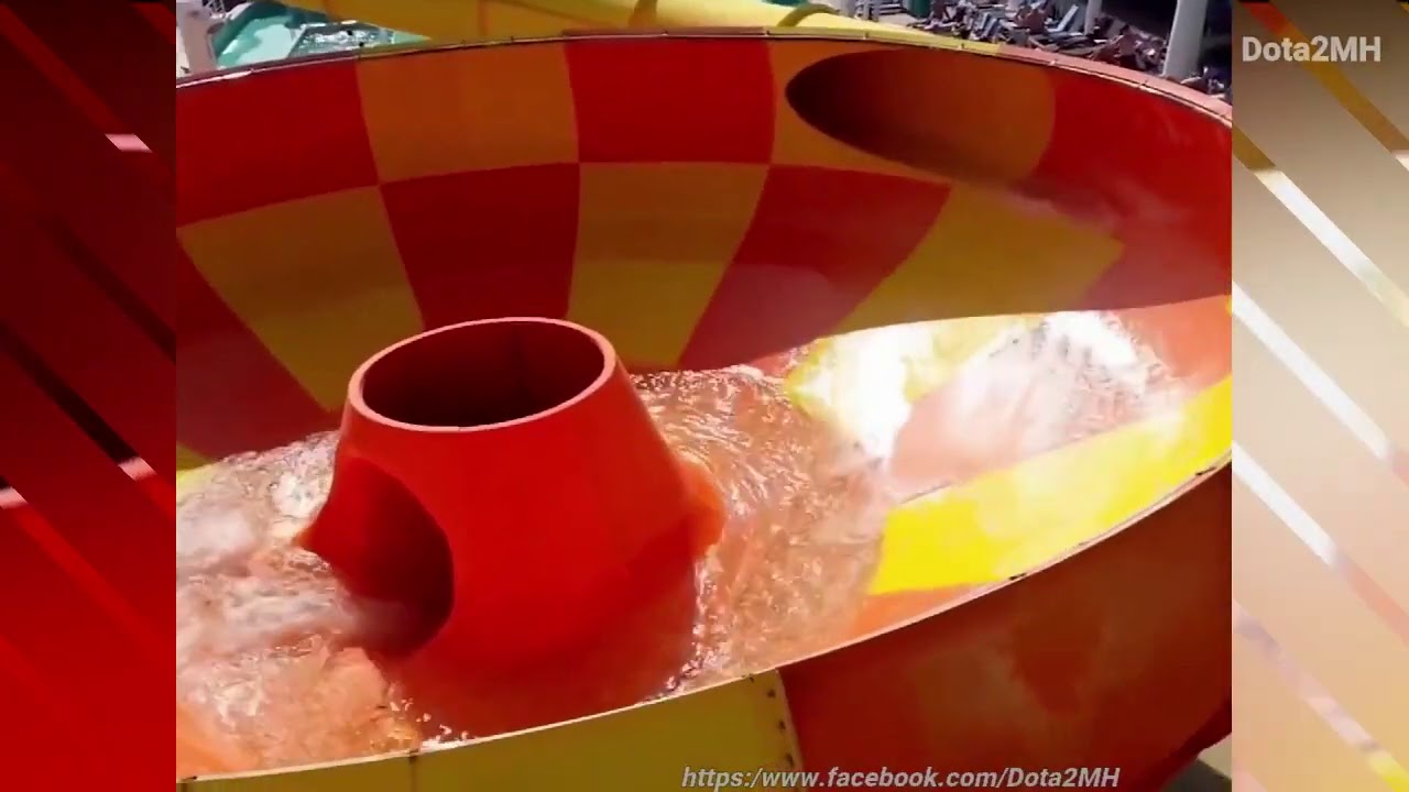 WATER PARK FAILS ★ The Best Funny Water Slide Fails - YouTube