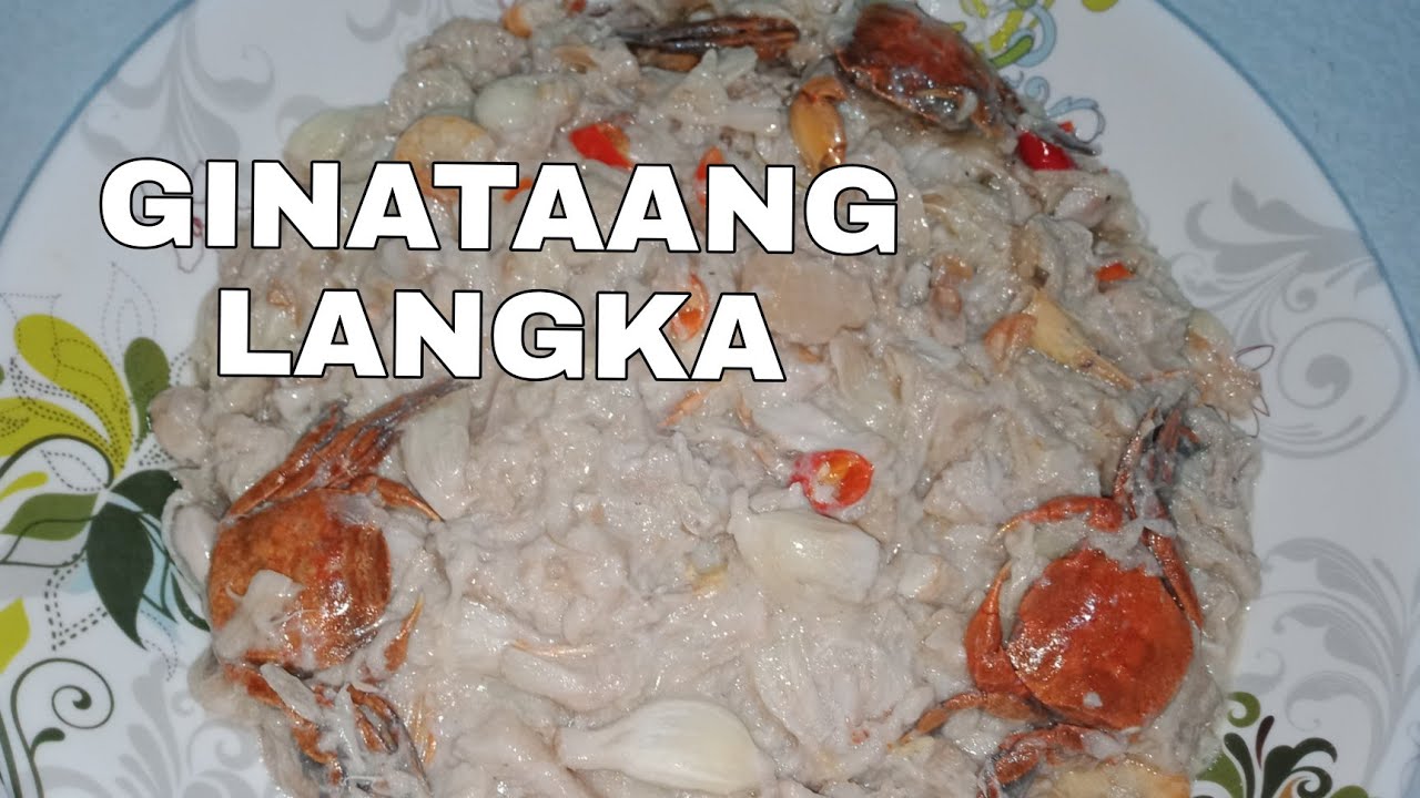 GINATAANG LANGKA WITH HIPON &TALANGKA ,Lutongbahay/Lyn Samson Vlogs - YouTube