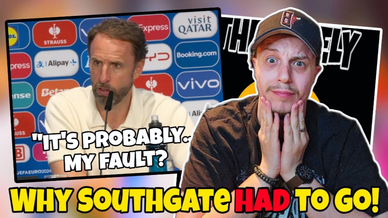 Gareth Southgate QUITS England (and heres the REAL Reason WHY) | THE ...