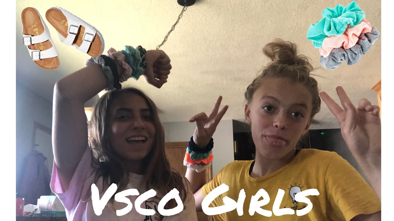 Turning into VSCO girls - YouTube
