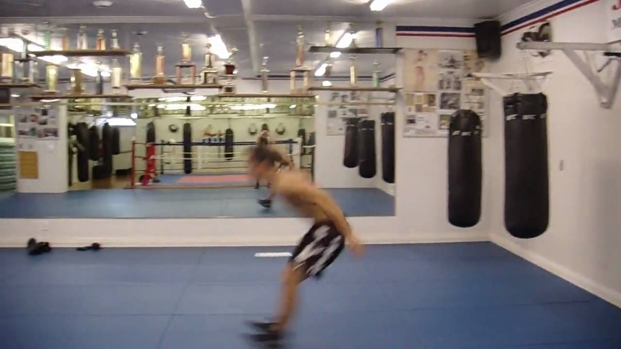 High Intensity Interval Training (HIIT) MMA Bodyweight Circuit - YouTube