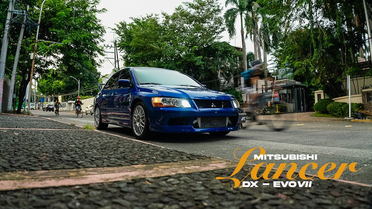 Mitsubishi Lancer Evolution 7 VII & Lancer EX 1800 gsr - YouTube
