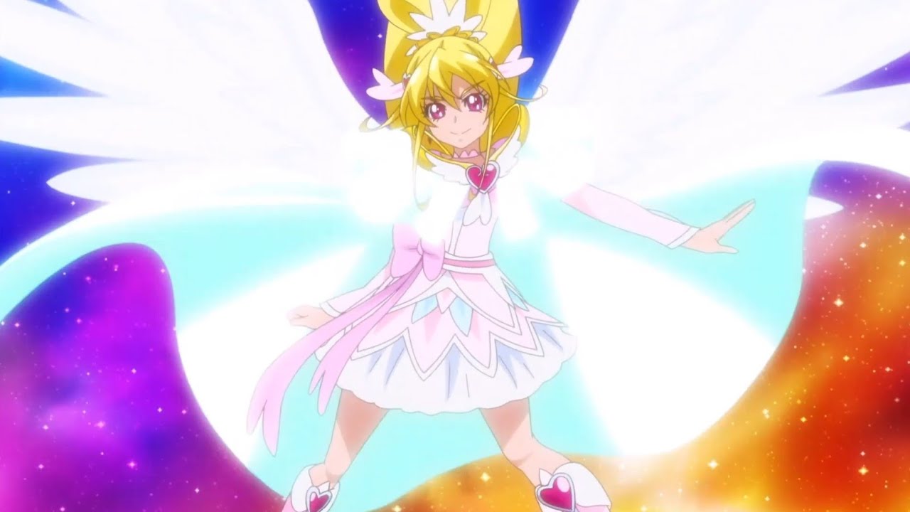 [1080p] Cure Heart Parthenon Mode (Cure Heart Final Transformation ...