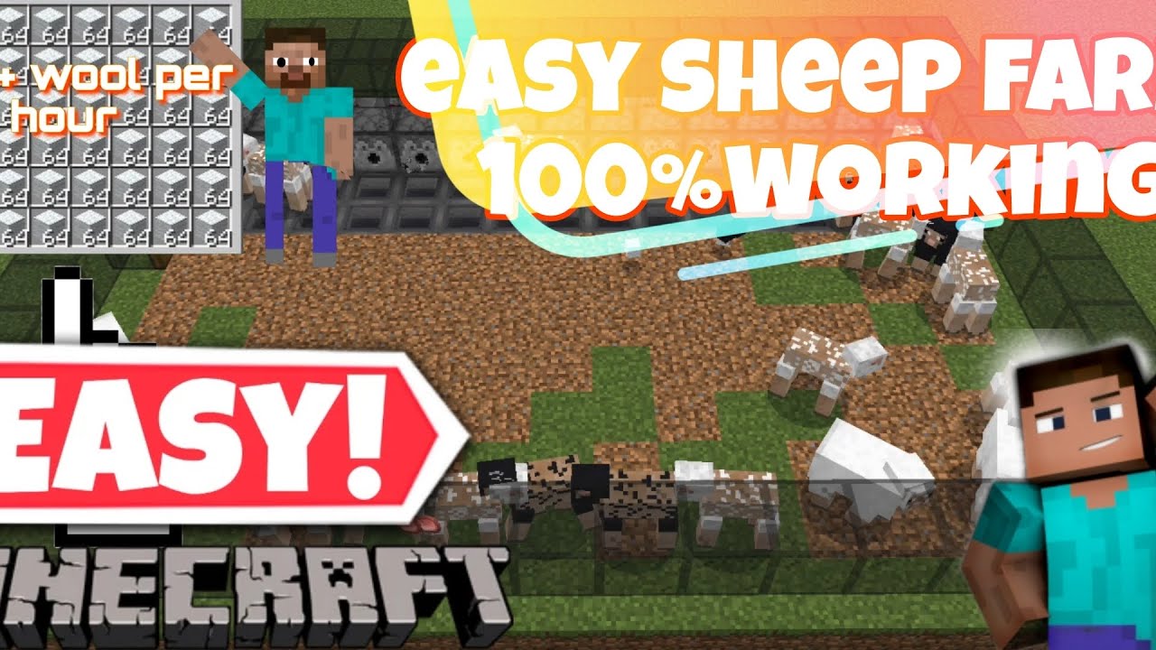 how to make easy🤩sheep farm 100%working - YouTube
