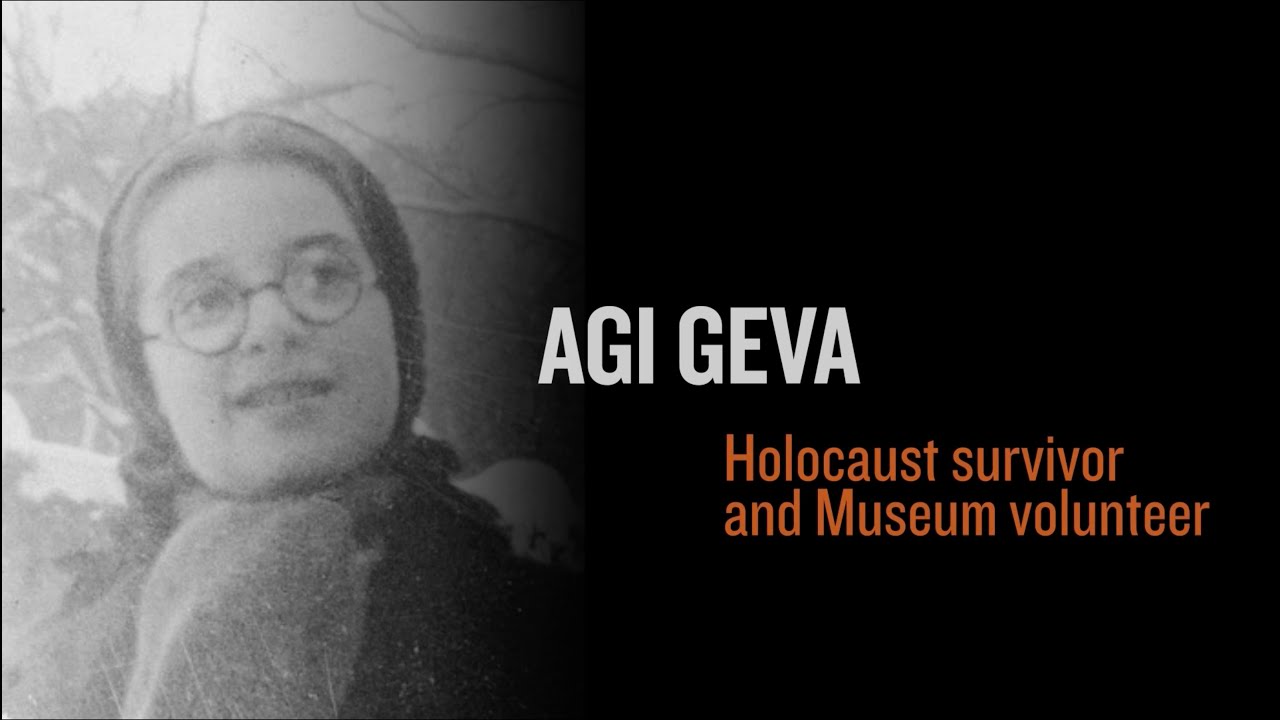 Eyewitness to History: Holocaust Survivor Agi Geva - YouTube