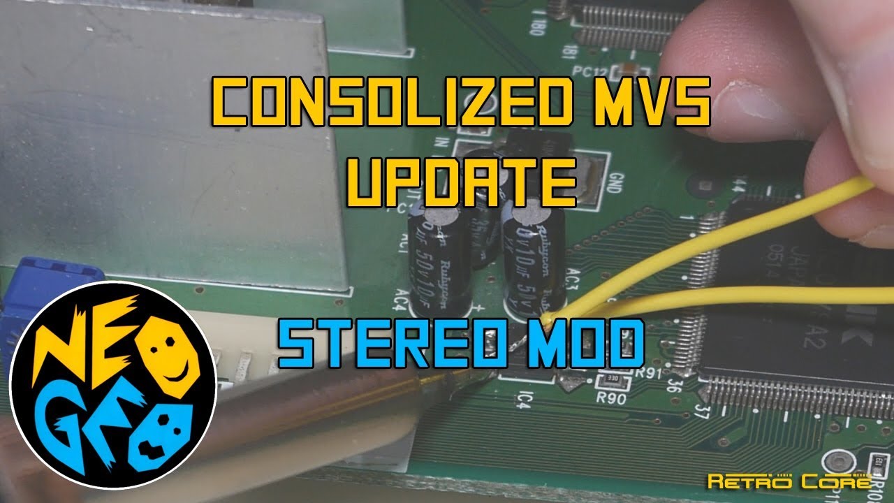 UPDATED - Consolized Neo Geo MVS - Mod time! 4K - YouTube