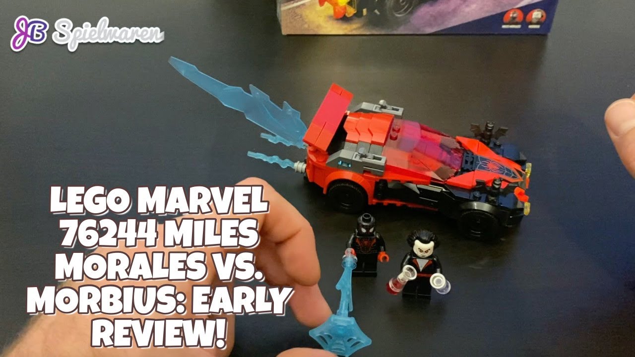 Brand new LEGO Marvel Set: 76244 Miles Morales vs. Morbius! - YouTube