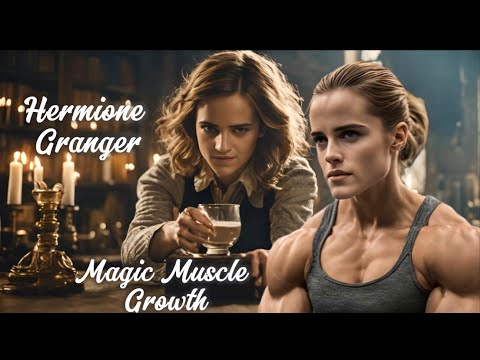 Magic Muscle Growth Hermione | Female Muscle Growth | Female Bodybuilder| Harry Potter Short | FMG