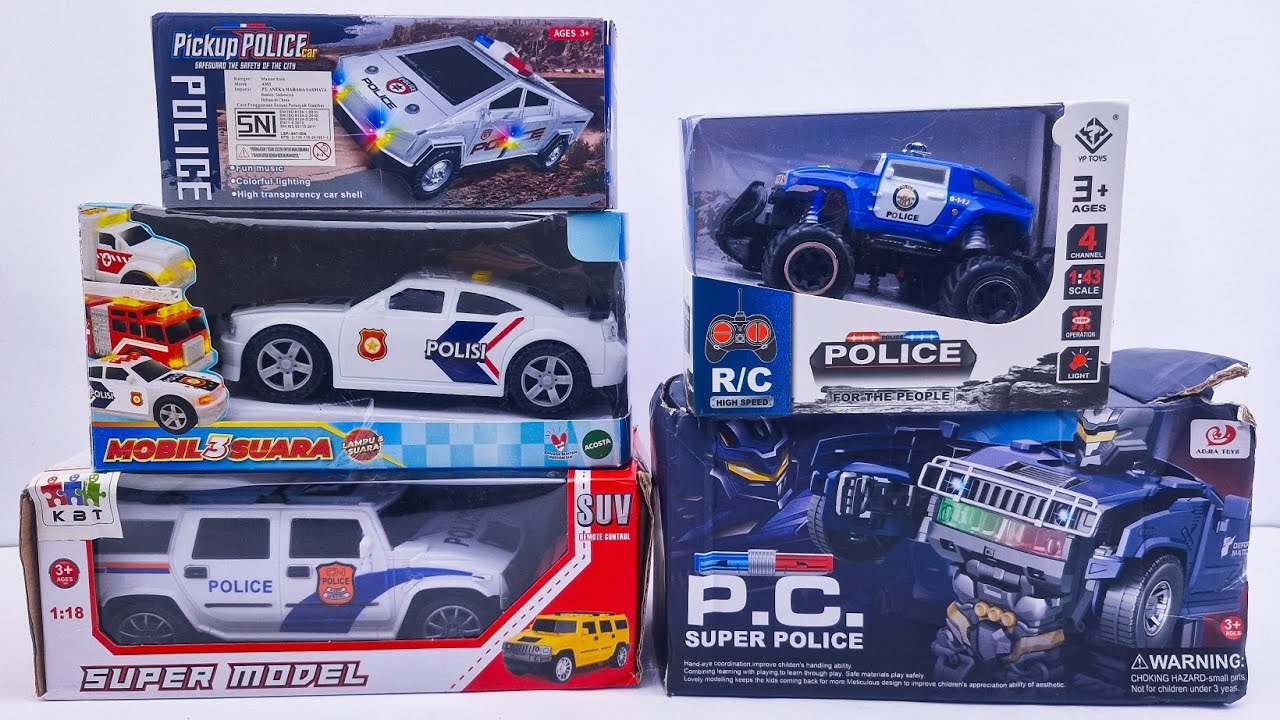 Unboxing RC police Car The Chariots Coolc Deformation - YouTube