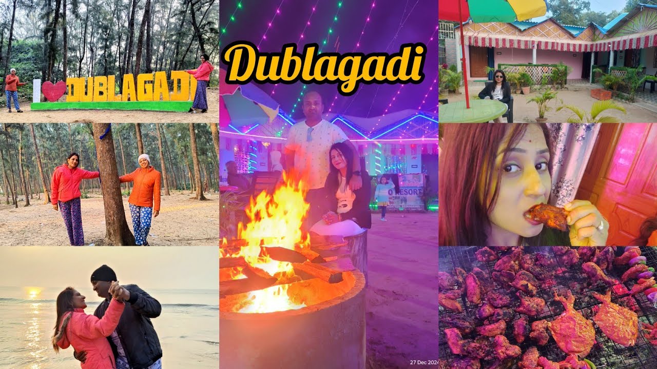 #Dublagadi trip//@dublagadi seabeach picnic//@royal eco family resort ...